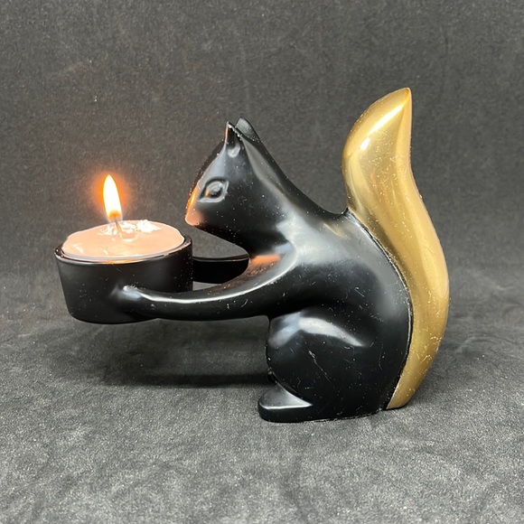 Crate&Barrel | Accents | Crate Barrel Squirrel Tealight Candle Holder ...